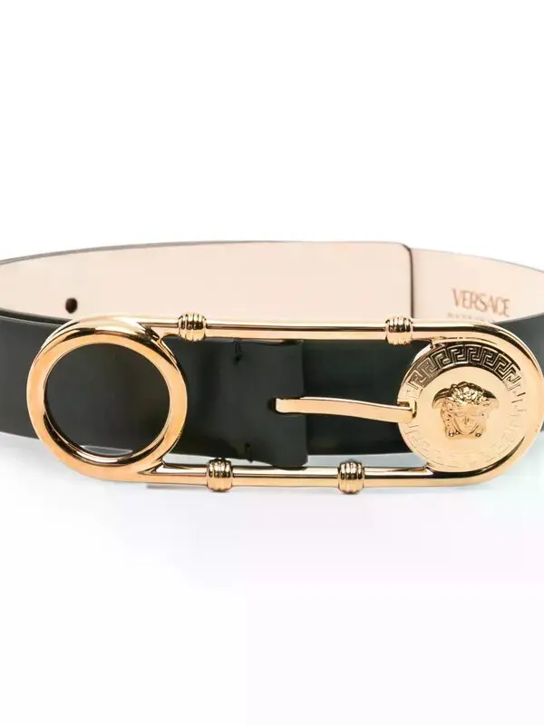 Versace Medusa Safety-pin Belt