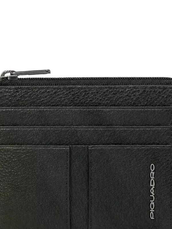 PIQUADRO Zipped Cardholder