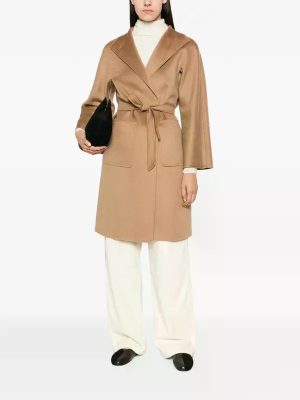 Max Mara Lilia Belted Coat - Neutrals
