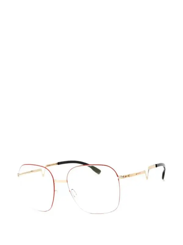 IC! BERLIN Square-frame Glasses - Red