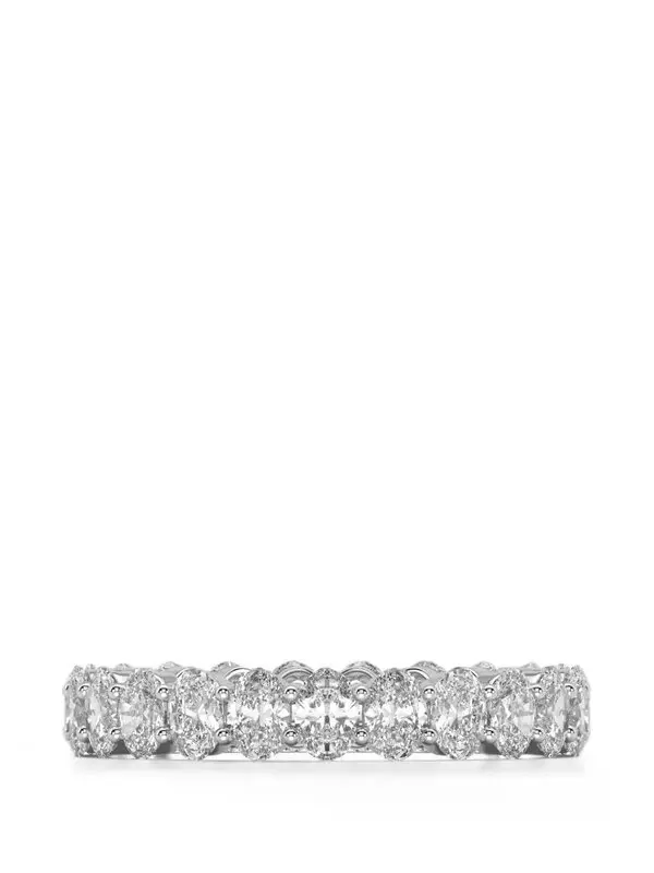 SOLO FOR DIAMONDS Oval-cut Diamond Eternity Ring