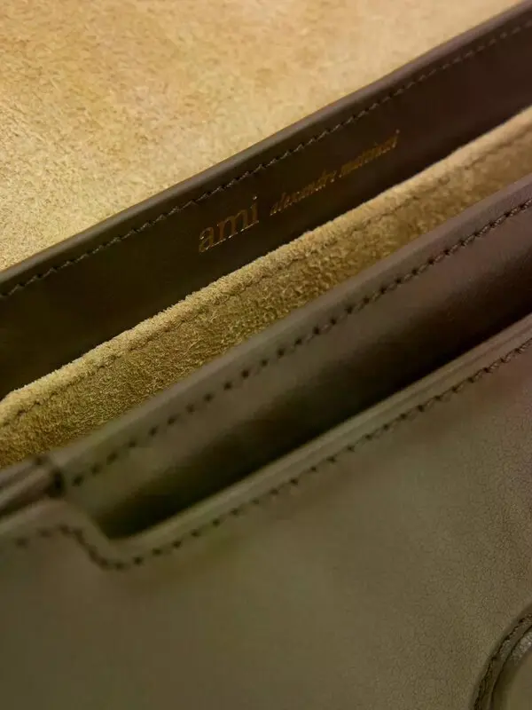AMI Paris Cowhide-leather Paris Paris Shoulder Bag