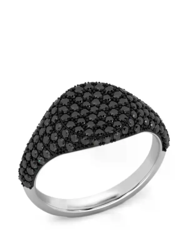 SOLO FOR DIAMONDS Diamond Signet Ring