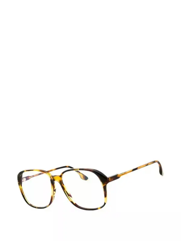 Victoria Beckham Tortoiseshell-effect Square-frame Eyeglasses