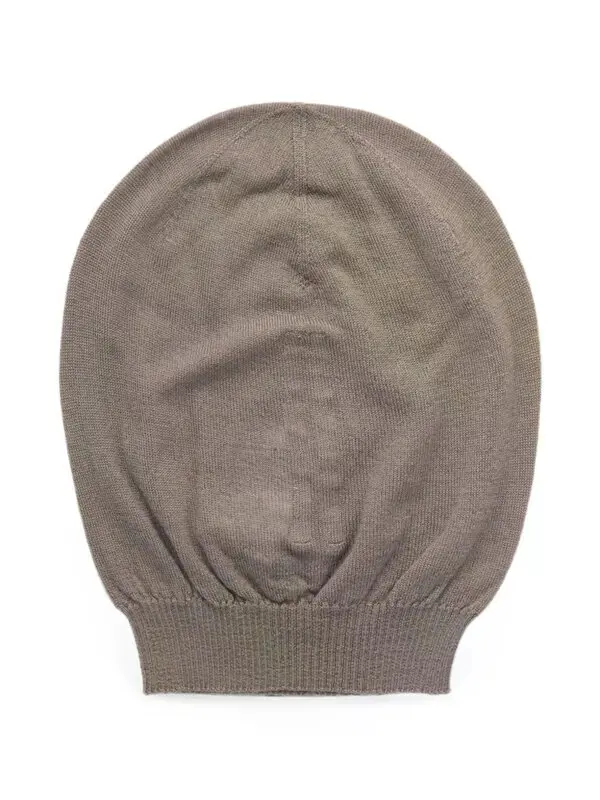 Rick Owens Ribbed-knit Beanie Hat