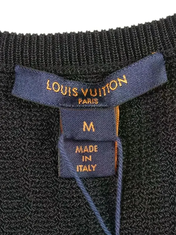 LOUIS VUITTON 2010s Snap-button Rib-knit Dress