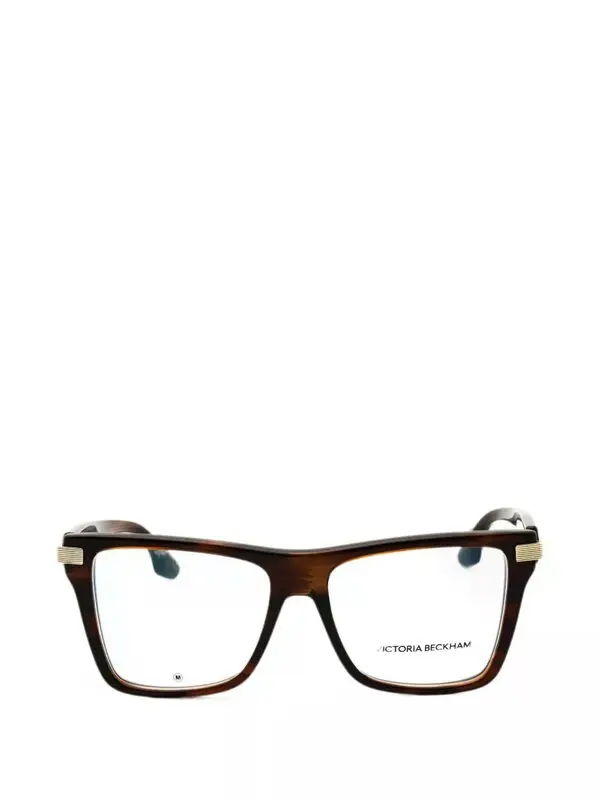 Victoria Beckham Tortoiseshell-effect Square-frame Glasses