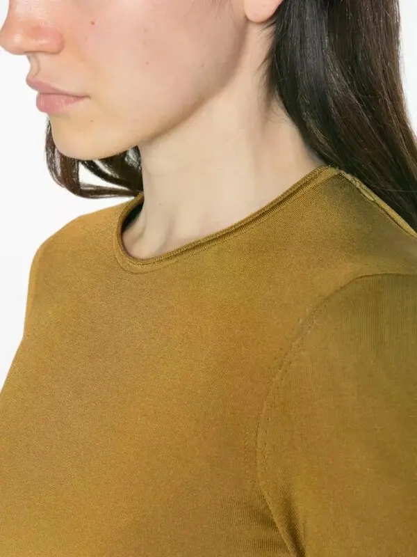 TOM FORD Belted Long-sleeve Sweater - Neutrals