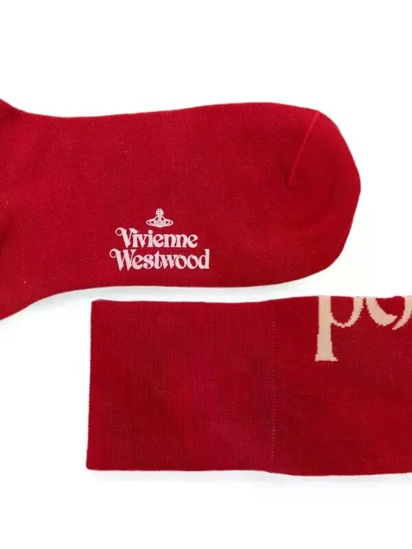 VIVIENNE WESTWOOD Logo-print Orb-motif Socks