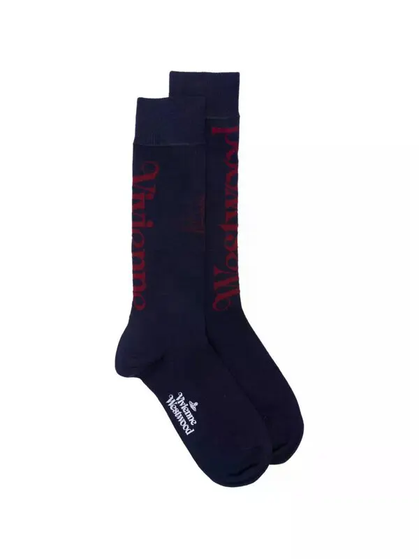 VIVIENNE WESTWOOD Orb Logo-print Socks