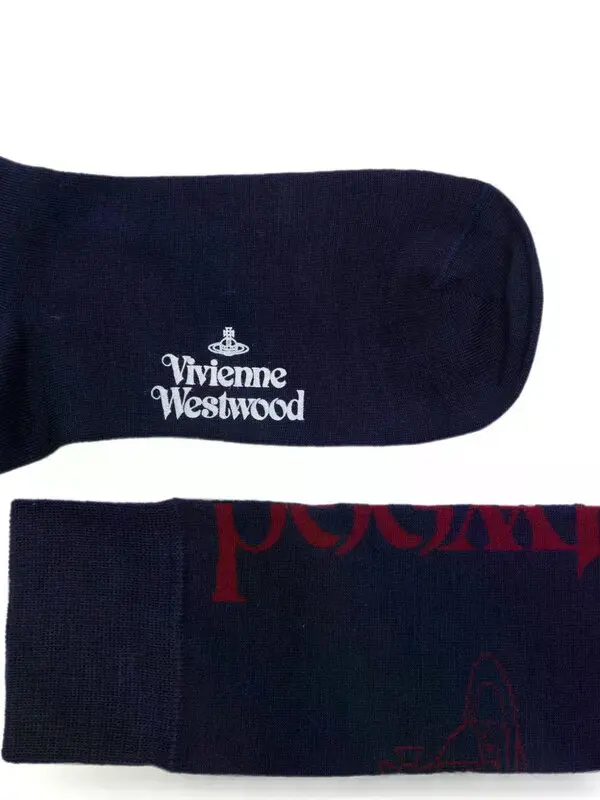 VIVIENNE WESTWOOD Orb Logo-print Socks
