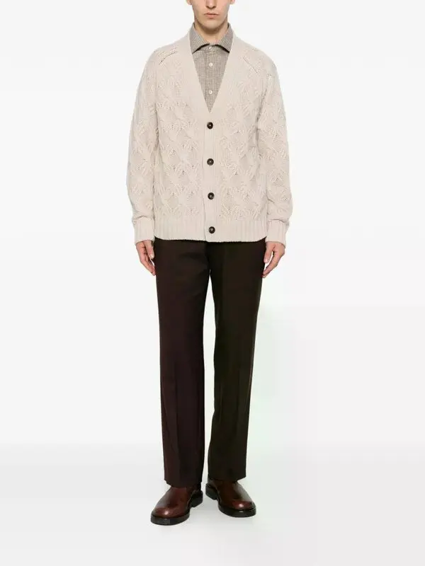 Eleventy Cable-knit Cardigan