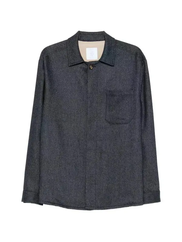 Eleventy Chest-pocket Shirt Jacket