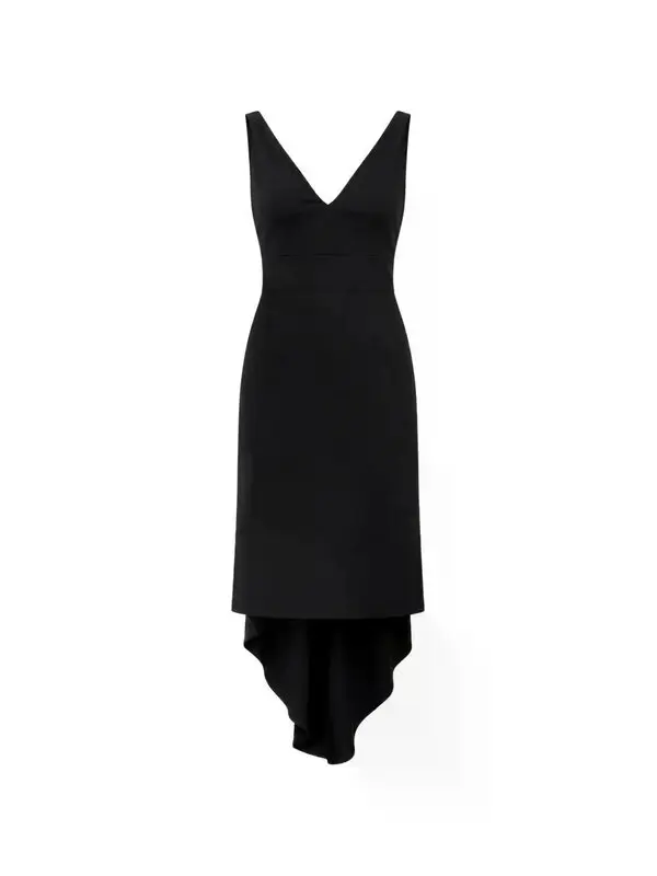 Dsquared2 High-low V-neck Dress