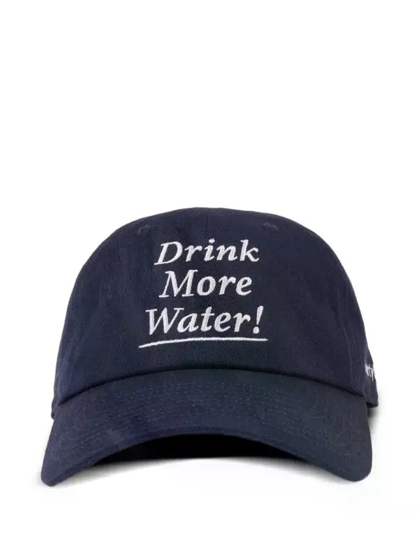 SPORTY & RICH Embroidered-lettering Baseball Cap