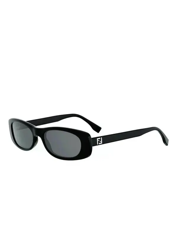 Fendi Ff Rectangle-frame Sunglasses