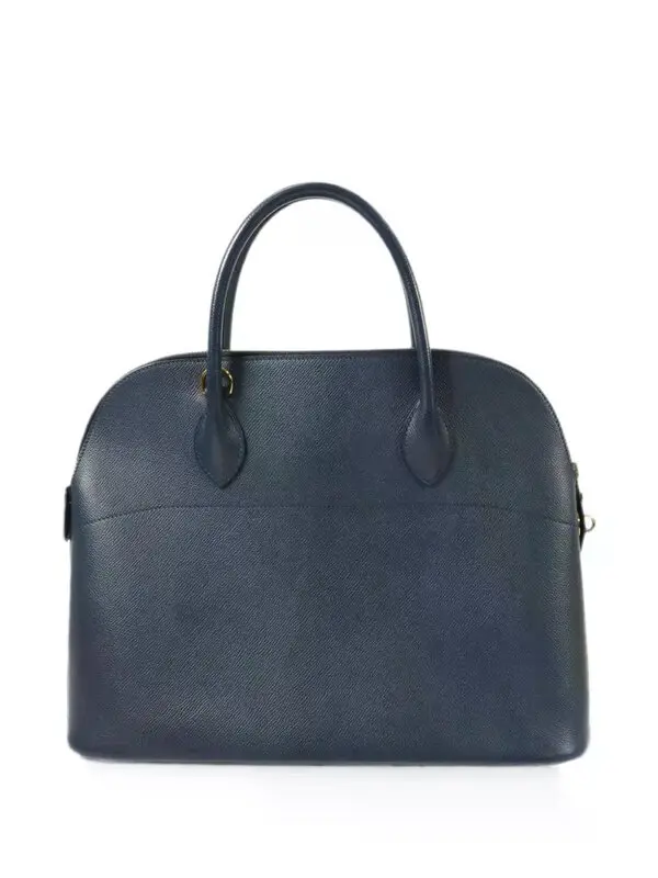 Hermès Bolide 35 Two-way Handbag - Blue