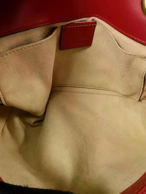 Gucci Small Gg Marmont Shoulder Bag