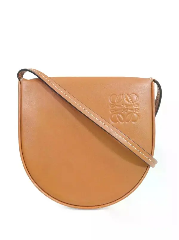 Loewe Mini Heel Pouch Shoulder Bag - Brown