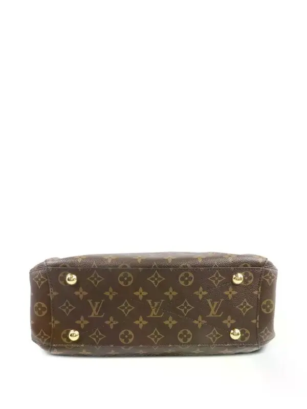 LOUIS VUITTON Montaigne Mm Monogram Canvas Handbag - Brown