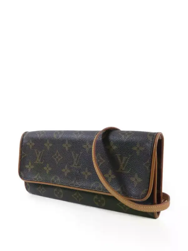 LOUIS VUITTON Monogram Pochette Twin Shoulder Bag
