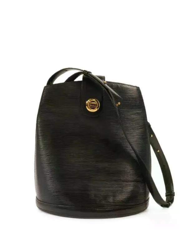 LOUIS VUITTON Epi Cluny Shoulder Bag - Black