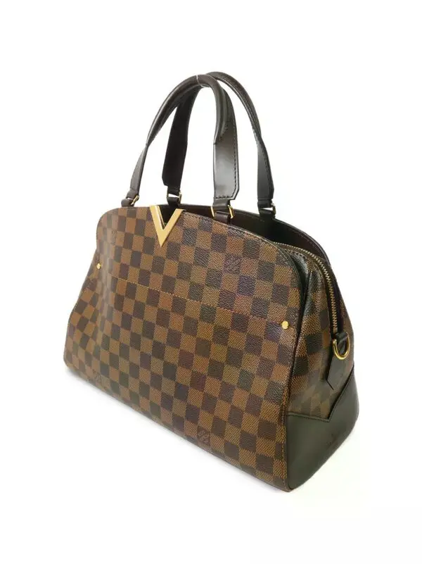 LOUIS VUITTON Damier Kensington Bowling Tote Bag