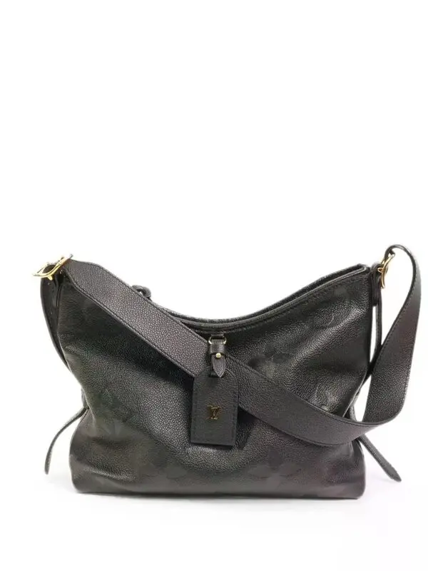 LOUIS VUITTON Carryall Pm Shoulder Bag - Black