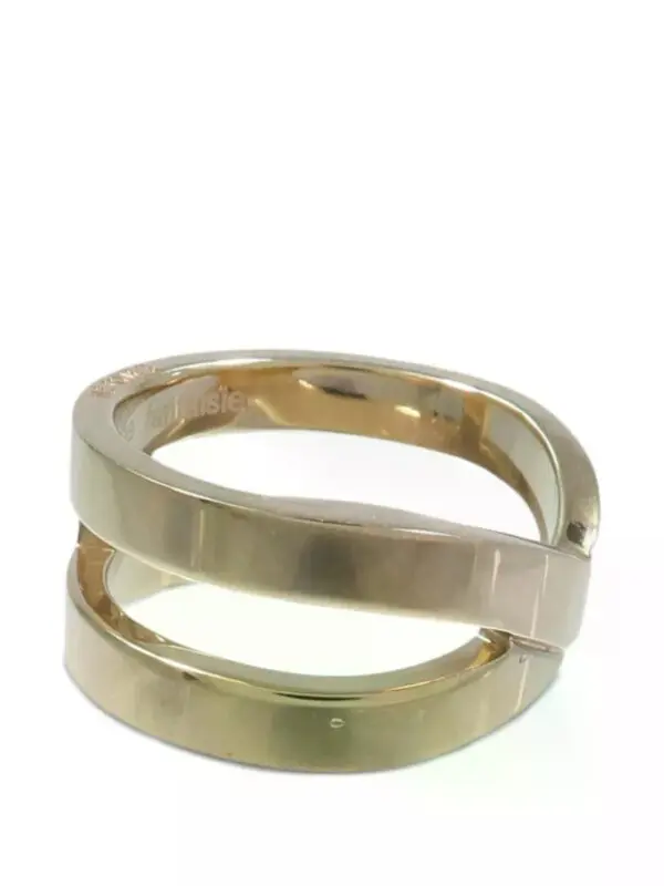 Hermès Criss-cross Scarf Ring - Gold