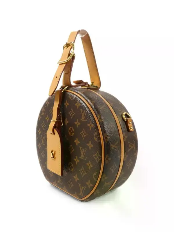 LOUIS VUITTON Petite Boite Chapeau Monogram Shoulder Bag - Brown