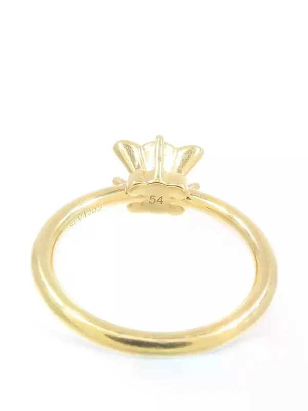 Celine Logo Ring - Gold