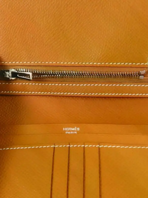 Hermès 2020 Bearn Leather Wallet