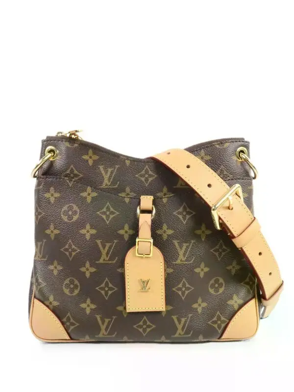 LOUIS VUITTON Monogram Canvas Shoulder Bag - Brown