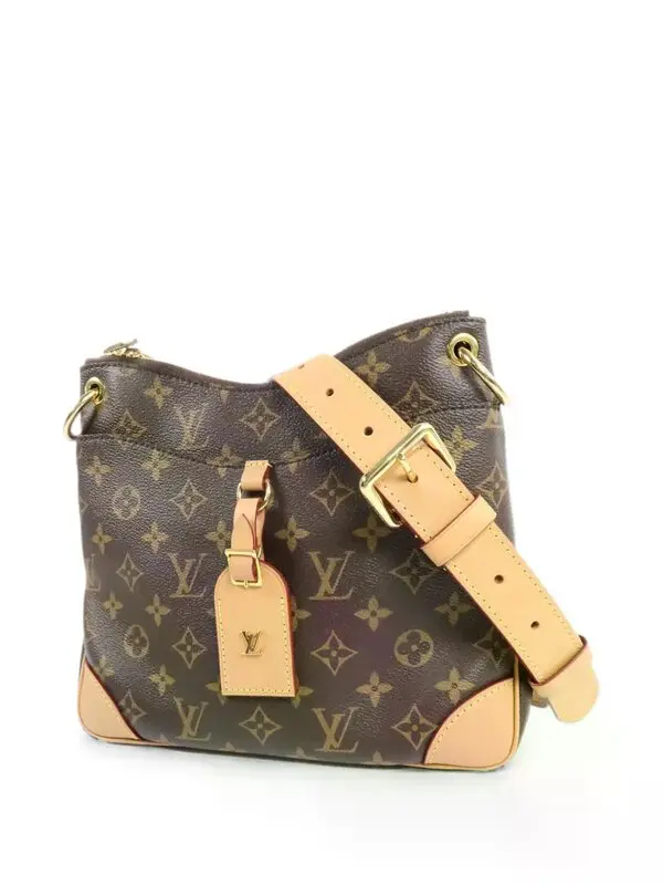 LOUIS VUITTON Monogram Canvas Shoulder Bag - Brown