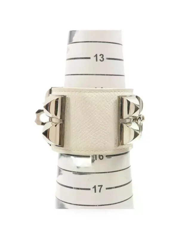 Hermès 2010 Collier De Chien Leather Bracelet