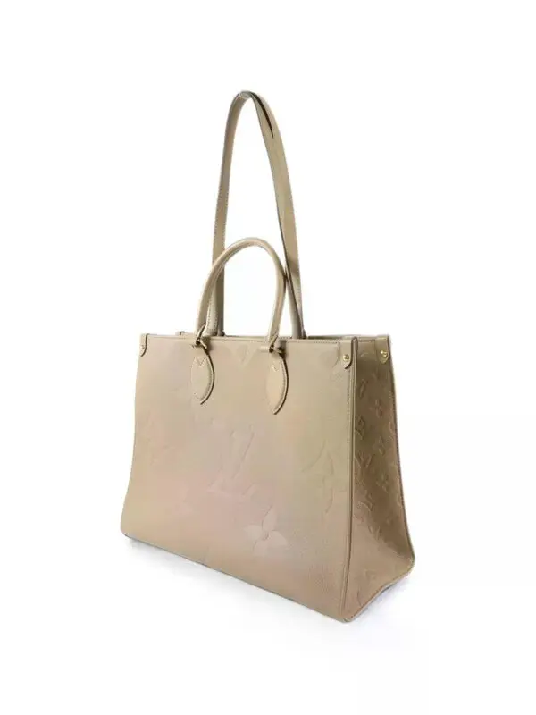 LOUIS VUITTON Mm Monogram Empreinte On The Go Shoulder Bag