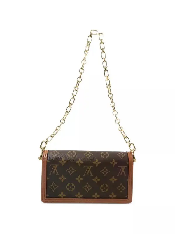 LOUIS VUITTON Dauphine East West Tote Bag - Brown