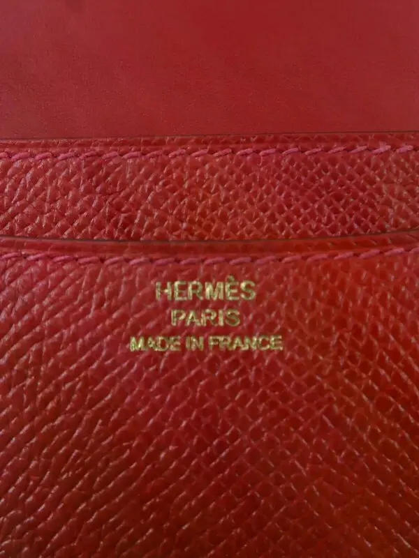 Hermès Constance Mini Bag - Red