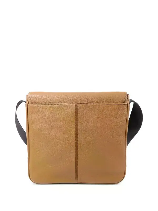 Michael Kors Pebbled Leather Messenger Bag - Neutrals
