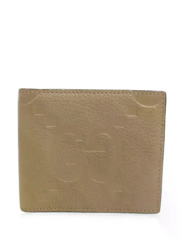 Gucci Jumbo Gg Wallet - Neutrals