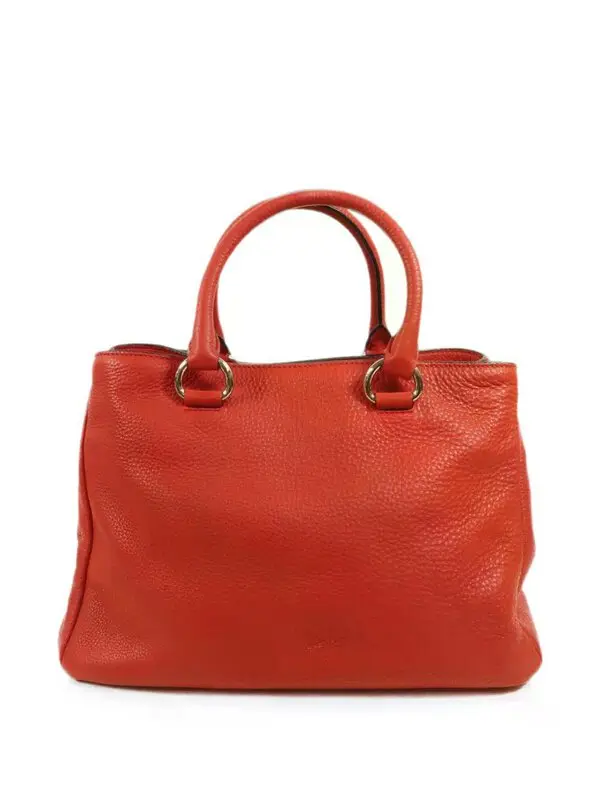 Prada Leather Shoulder Bag - Red