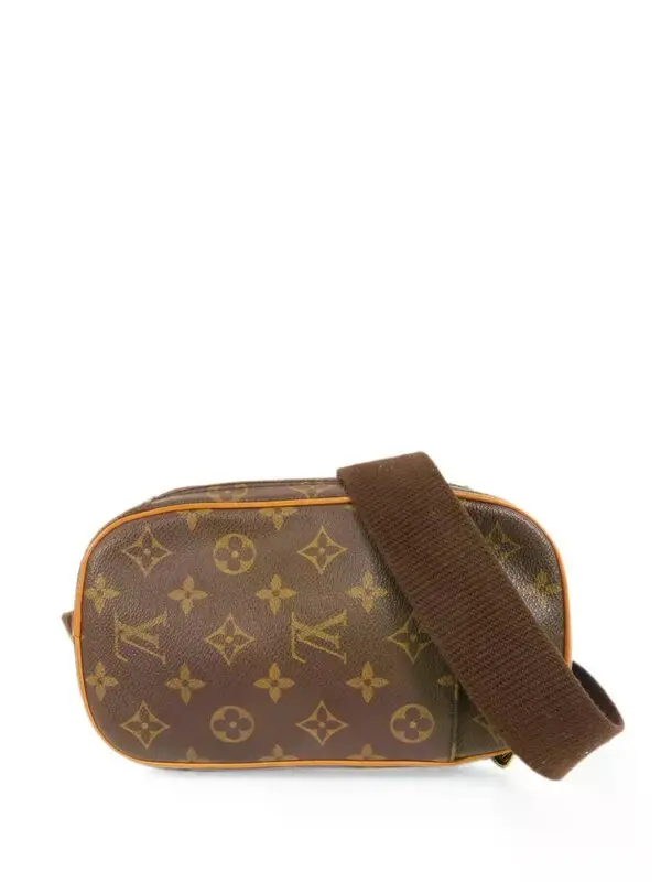 LOUIS VUITTON Monogram Pochette Gange Belt Bag - Brown