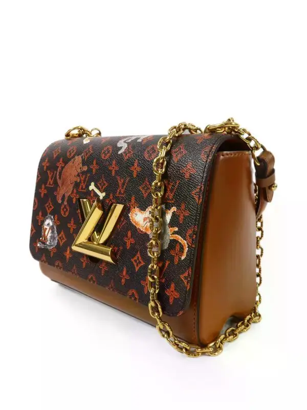 LOUIS VUITTON Catgram Twist Mm Shoulder Bag - Brown