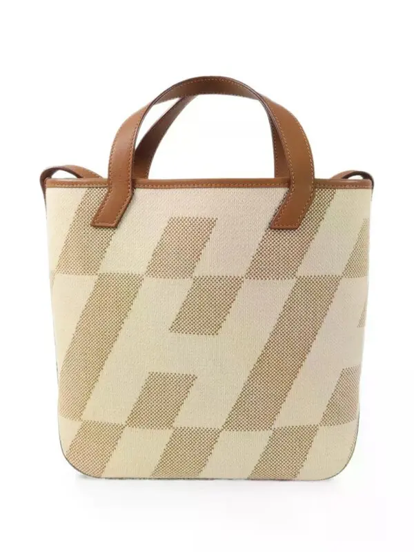 Hermès 2022 27 Cabas H En Biais Shoulder Bag