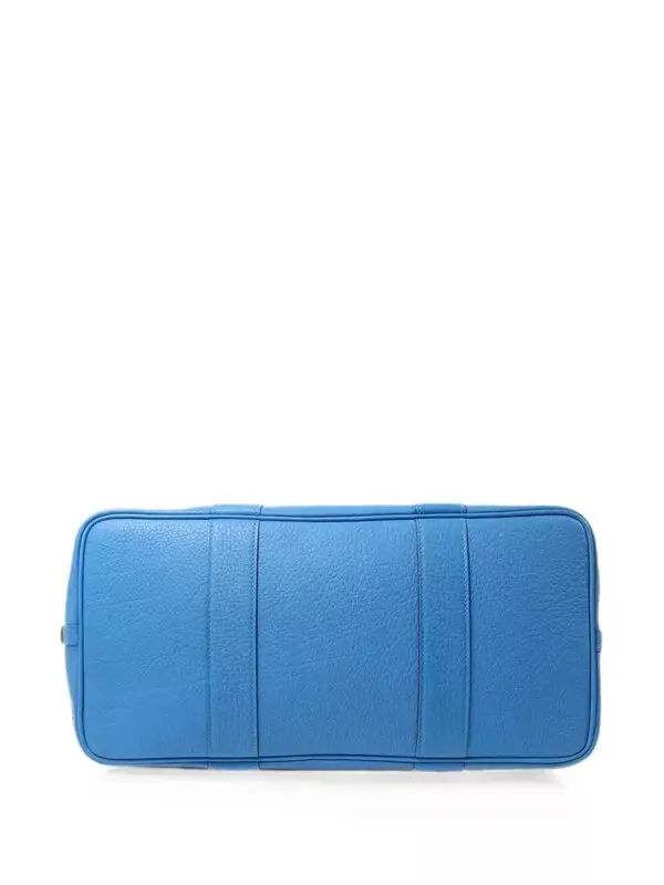 Hermès Garden Party Pm Negonda Leather Tote Bag - Blue