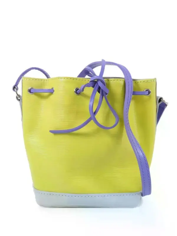 LOUIS VUITTON Nano Noe Epi Calf Leather Shoulder Bag - Yellow