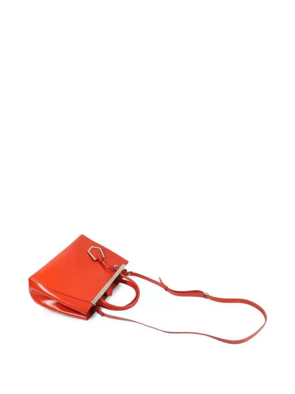 Fendi 2jours Leather Shoulder Bag
