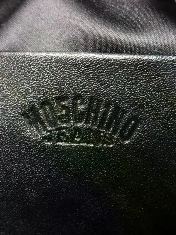 Moschino Denim Circular Shoulder Bag