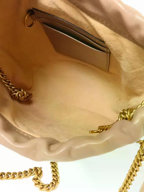 Gucci Gg Marmont Mini Bucket Bag - Neutrals