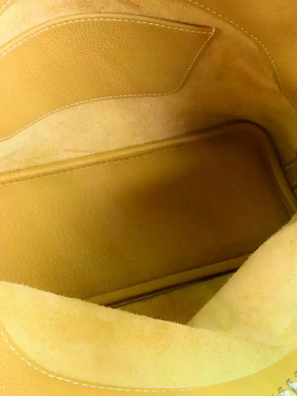 Hermès Bolide Togo Messenger Bag - Yellow
